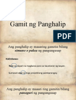 Panghalip Na Panao-Chart | PDF