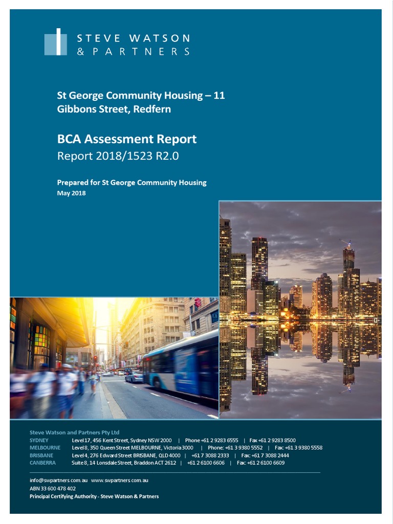 BCA Report R2.0 | PDF | Wall | Regulatory Compliance