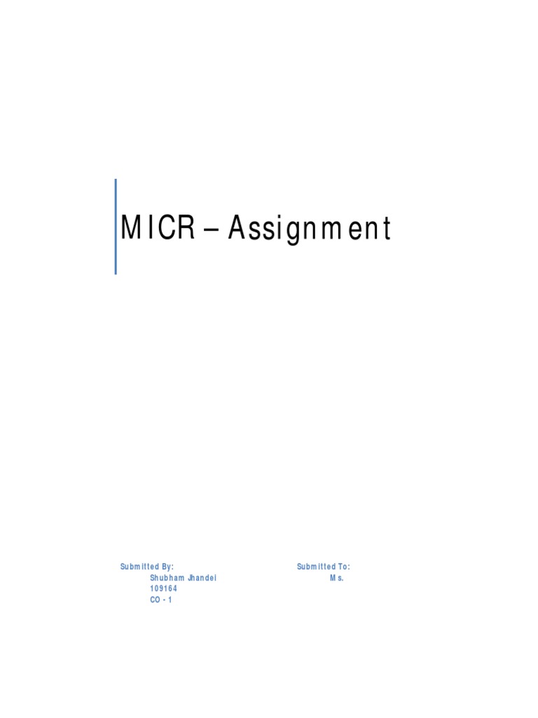 Micr | Download Free PDF | Cheque | Printing