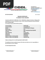 Bank Statement: Dutch - Bangla Bank Limited | PDF