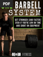 14+week THOR3 SFAS+Training+Plan | PDF | Hobbies | Strength Training