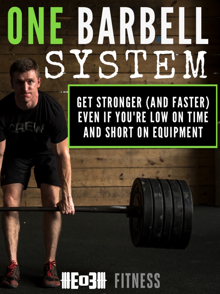 One Barbell System Book | PDF | High Intensity Interval Training ...
