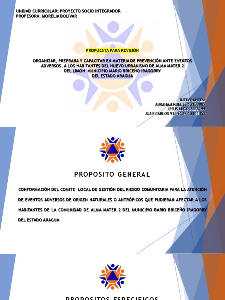 Propuesta de Proyecto Socio Integrador Unes | PDF