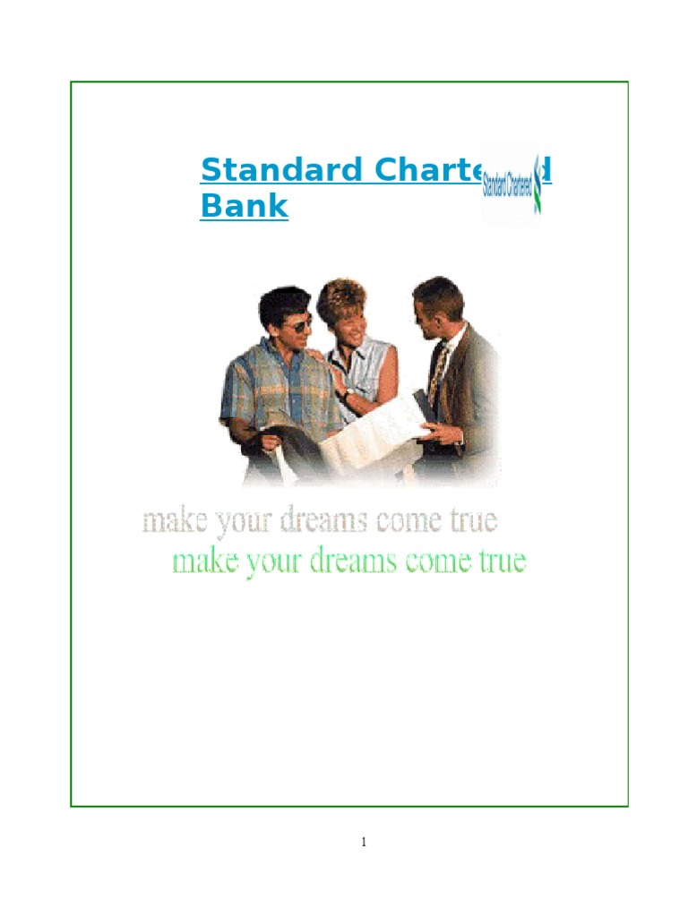 Standard Chartered Bank Overview | PDF | Sampling (Statistics) | Banks