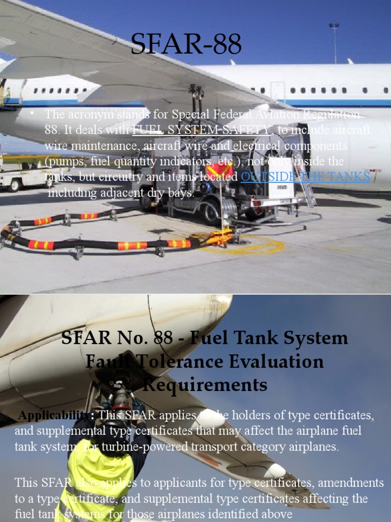 SFAR No | PDF
