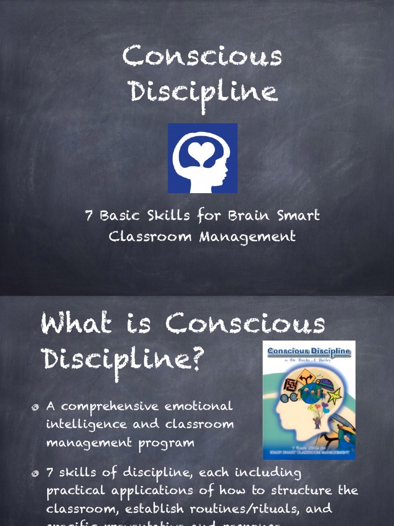 Conscious-Discipline-Presentation - PDF 7 Skills | PDF | Classroom ...