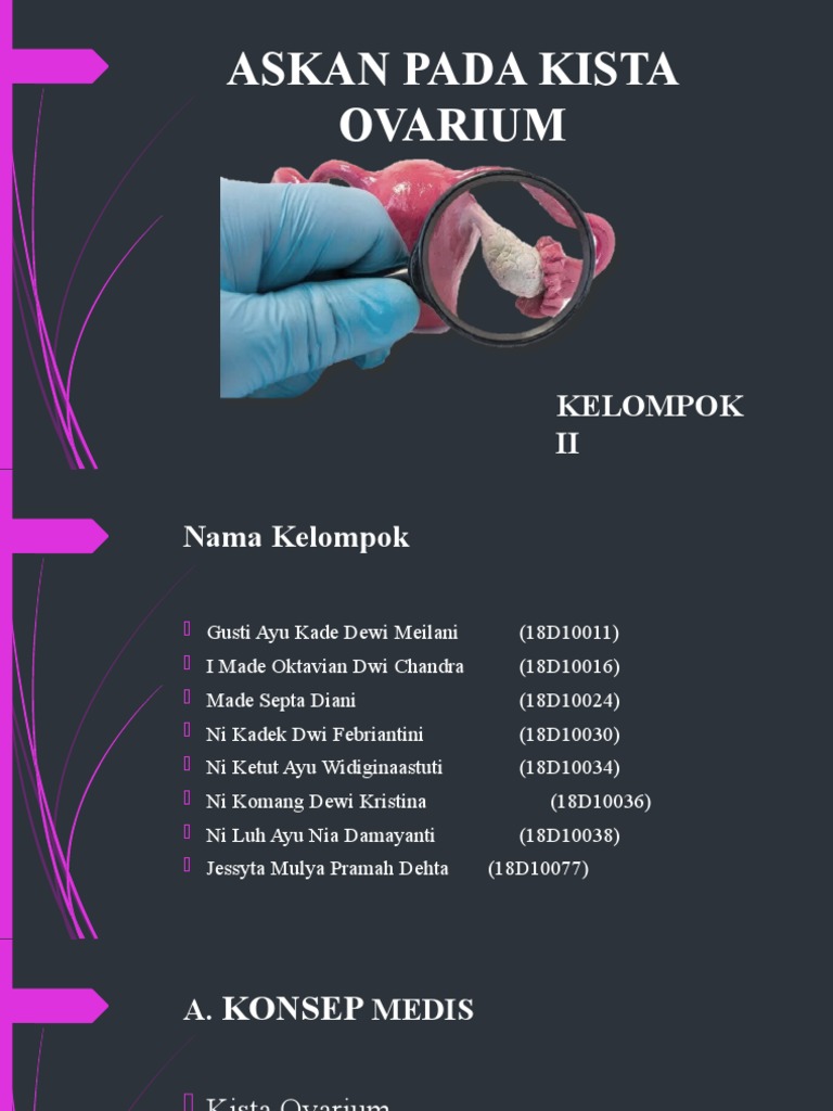 Askan Pada Kista Ovarium | PDF