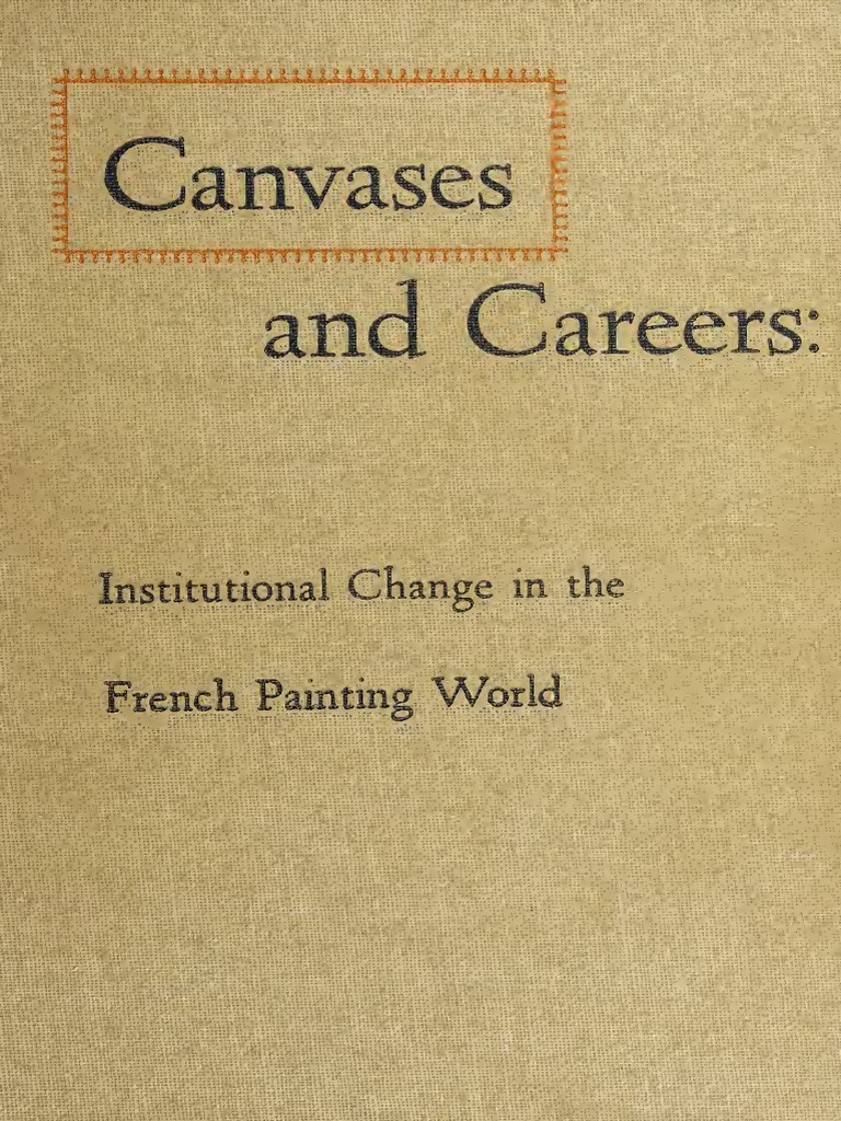 Harrison C. White - Cynthia Alice White - Canvases and Careers ...