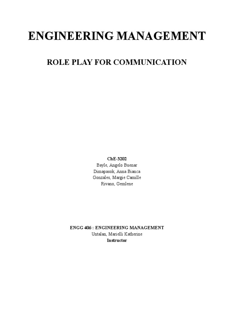 Role Play Script | Download Free PDF | Semiotics | Nonverbal Communication
