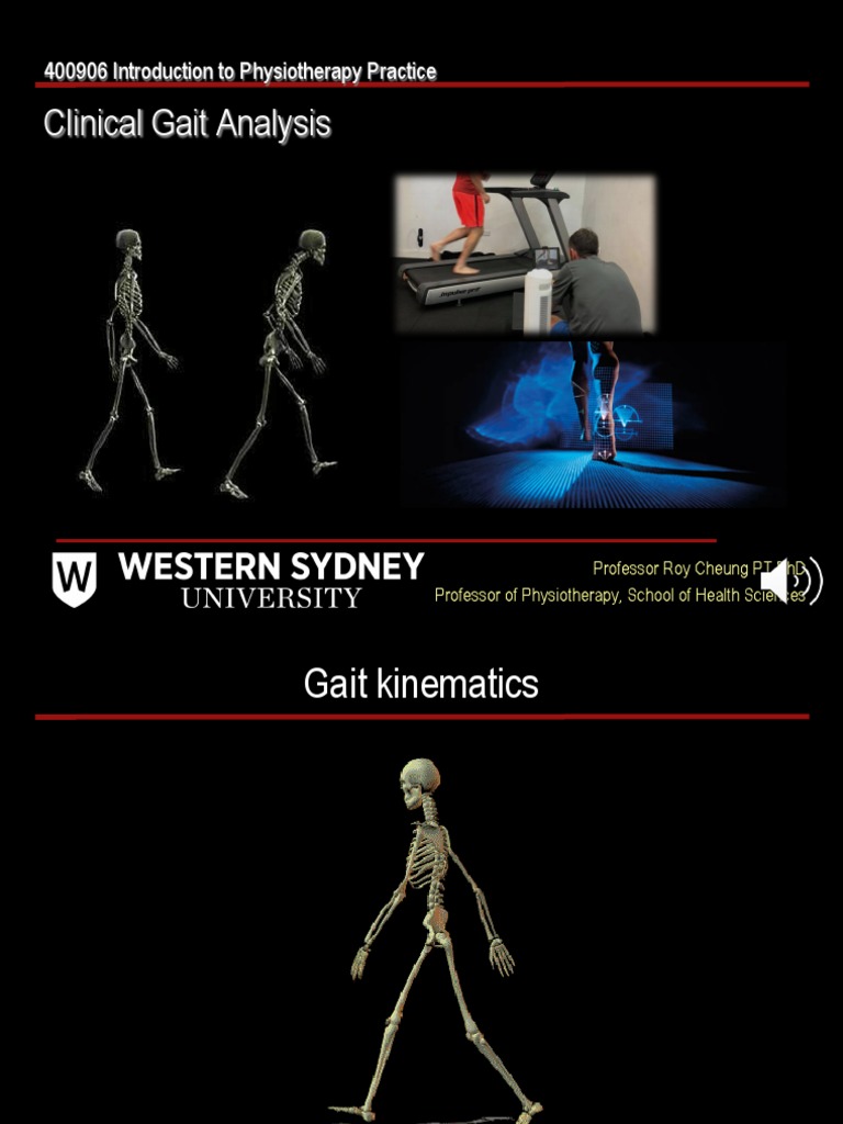 GAIT 2 - Clinical Gait Analysis - Handout | PDF | Anatomical Terms Of ...