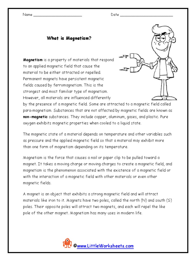 Magnet - Science Lesson | PDF | Magnetism | Magnet