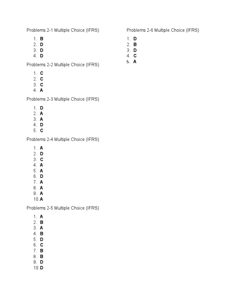 CFAS (Chapter 2) - Ando | PDF