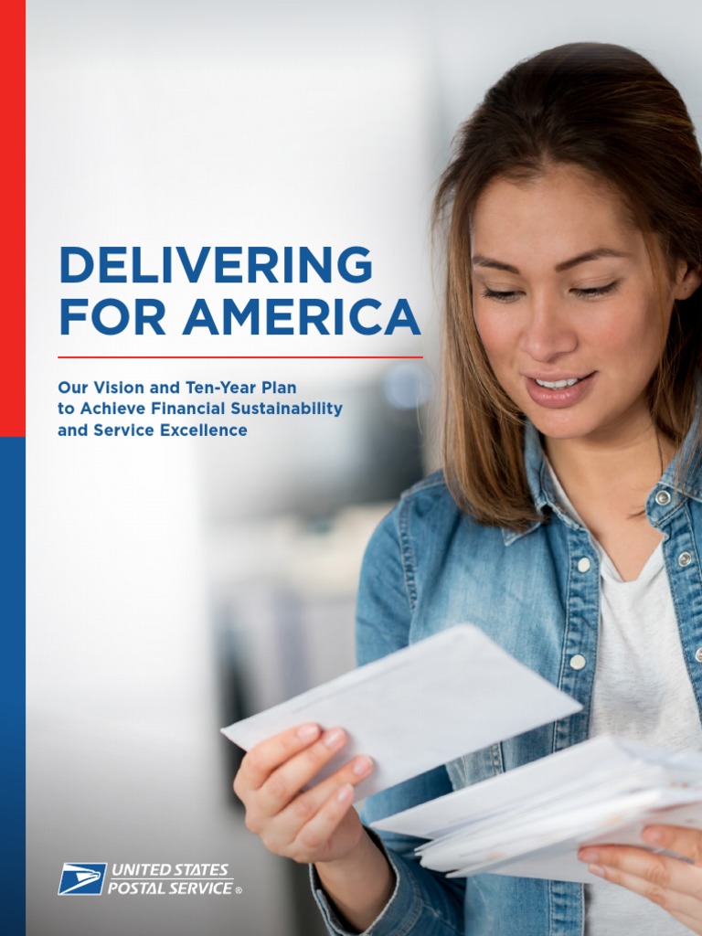 USPS Delivering For America | PDF | United States Postal Service ...