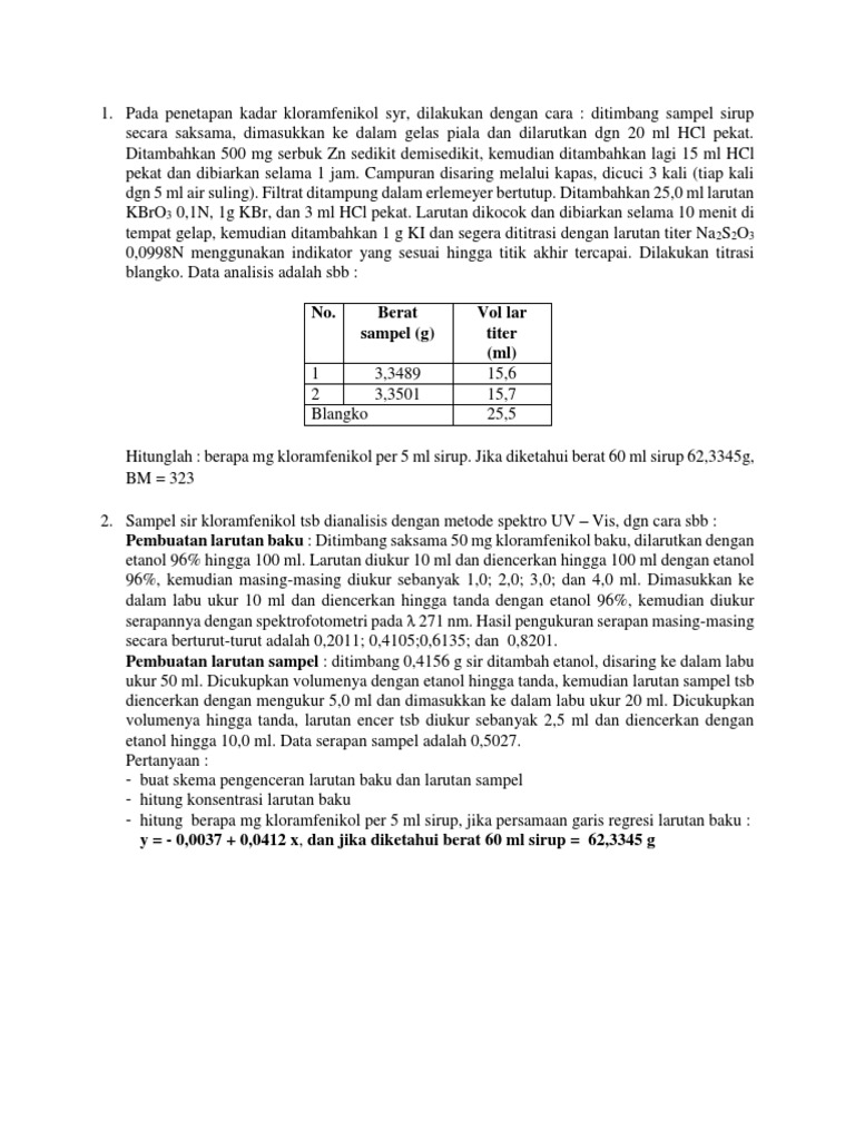 Contoh Soal An. Kuantitatif | PDF