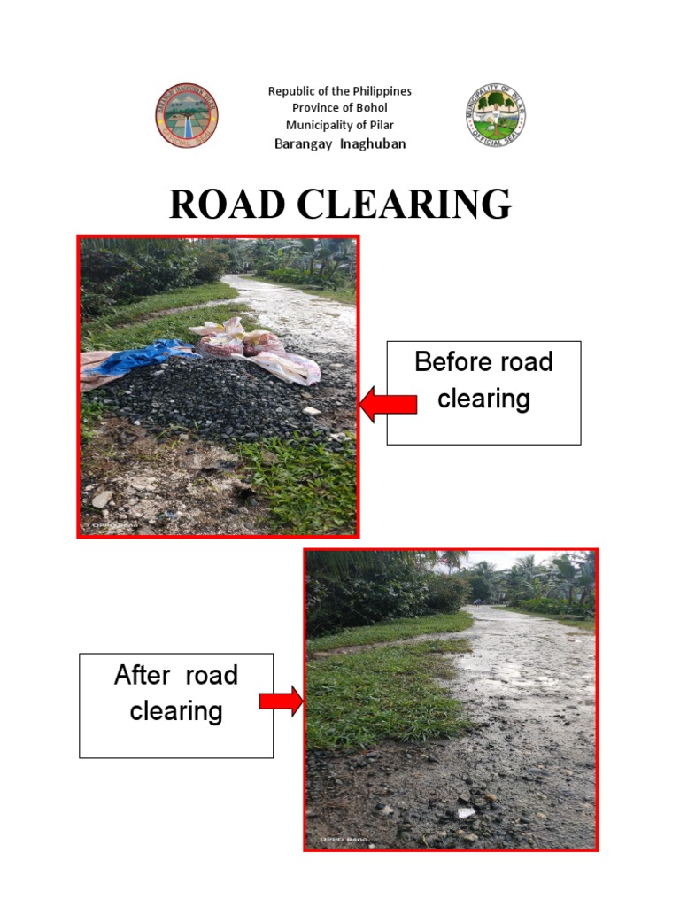 Barangay Road Clearing | PDF