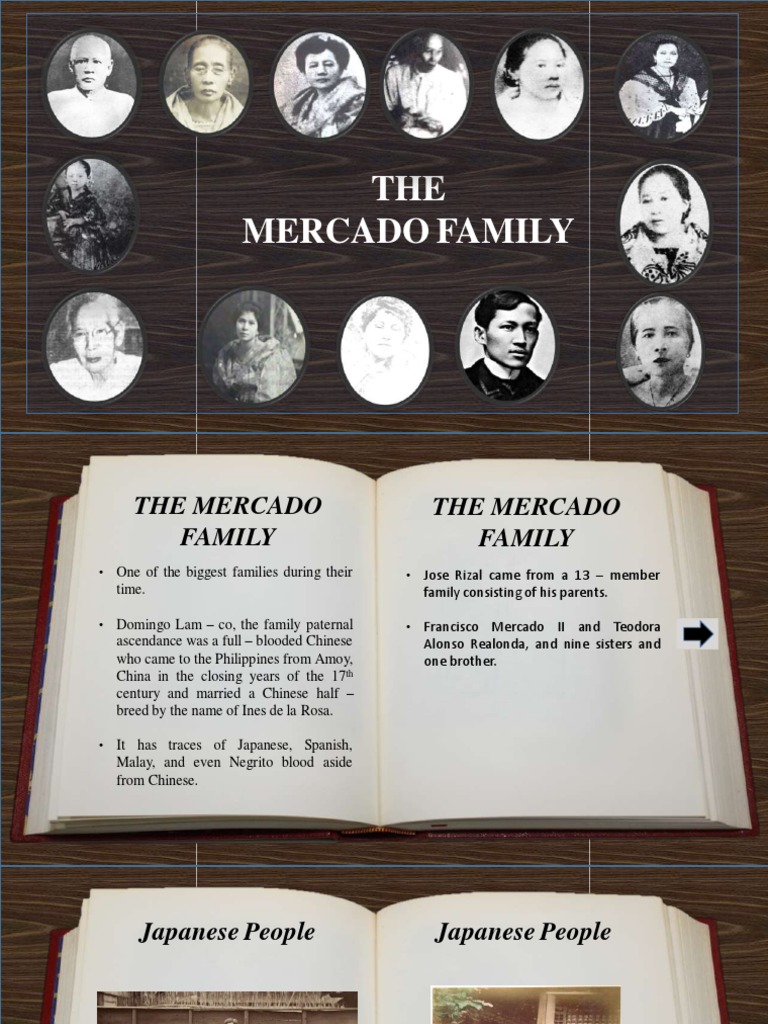 Mercado-Rizal Family Overview | PDF | Philippines