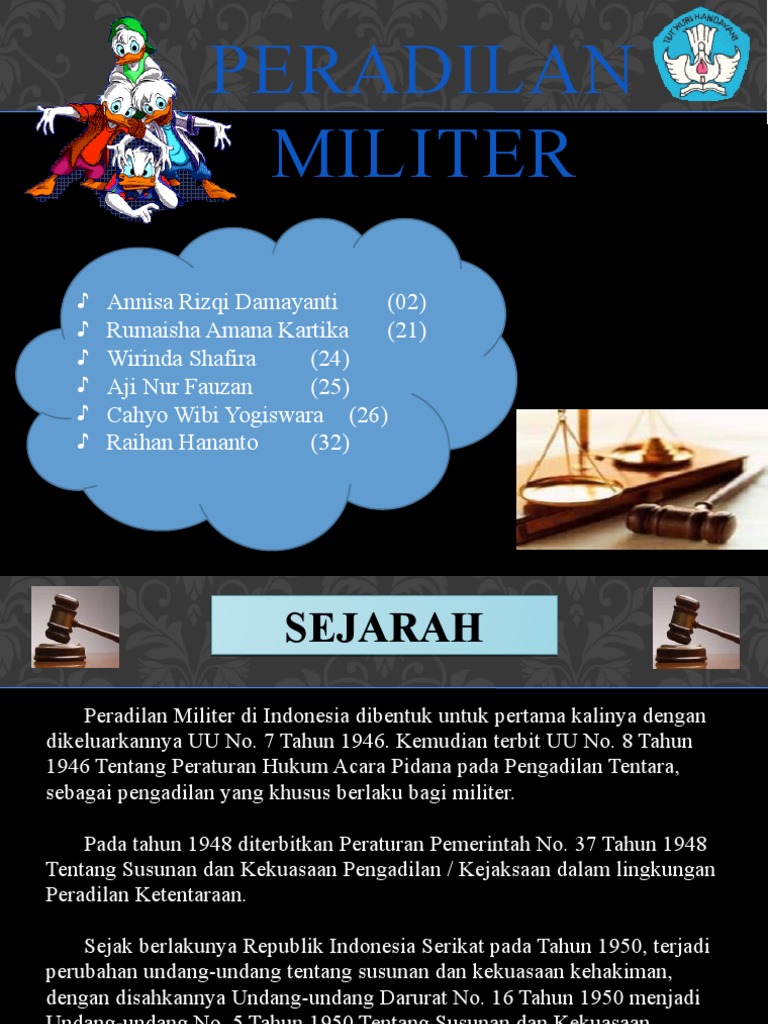 Peradilan Militer | PDF