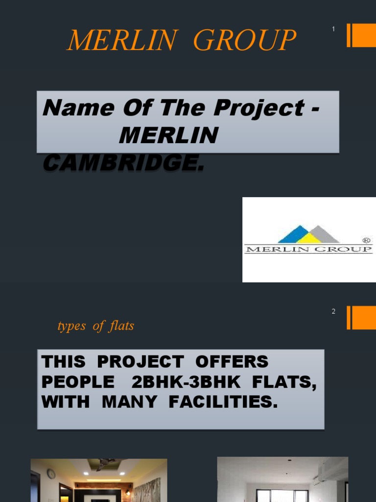 Merlin Group: Name of The Project - Merlin Cambridge. Name of The ...