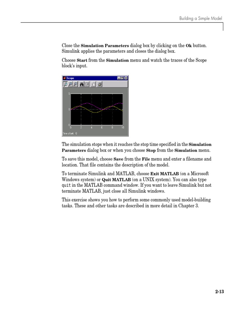 Simulink Dynamic System Simulation For Matlab 45 Pdf Computers