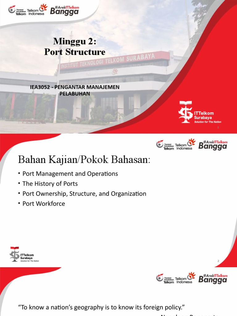 M2 - Port Structure | PDF | Port | Governance