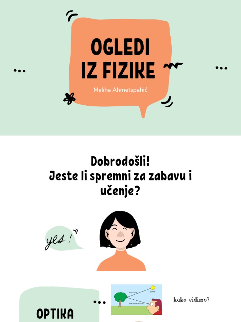 Ogledi Iz Fizike | PDF