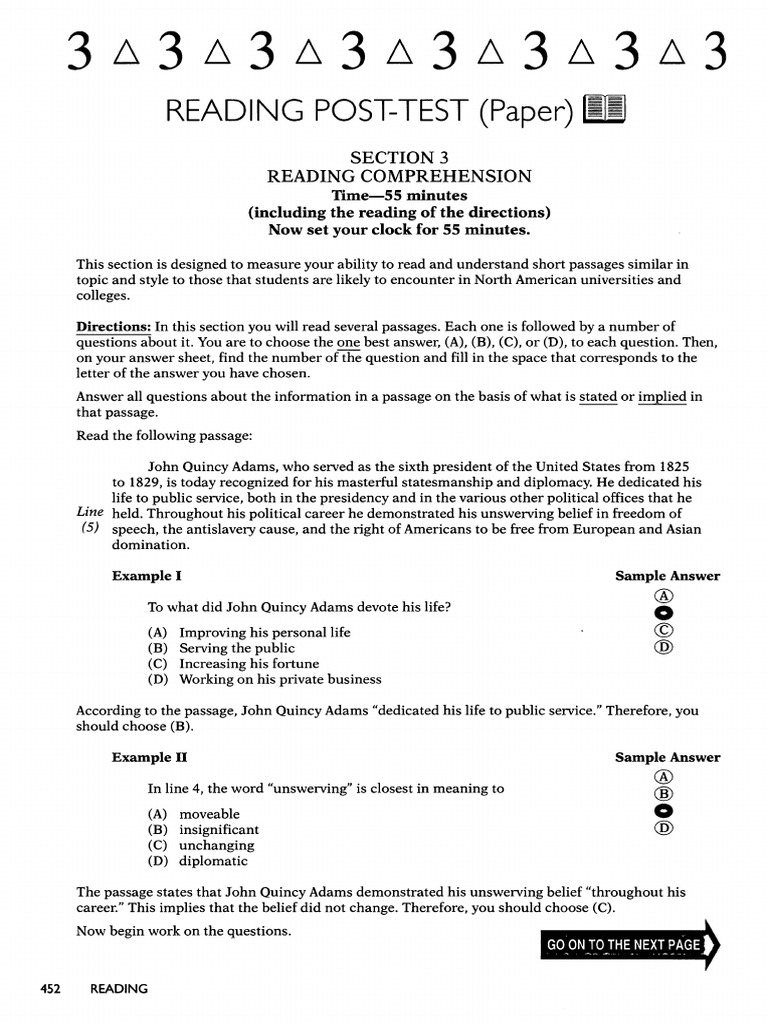To 2 TOEFL Reading | PDF