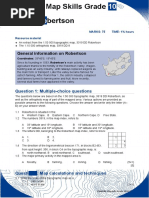 Geography Grade 10 Mapwork - 091420 | PDF | Metrology | Mathematics
