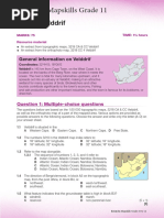 Grade 12 Geography Mapwork Learner Book | PDF | Geographic Information ...