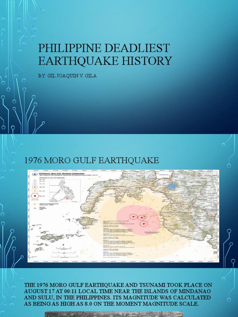 Philippine Deadliest Earthquake History | PDF | Natural Hazards ...