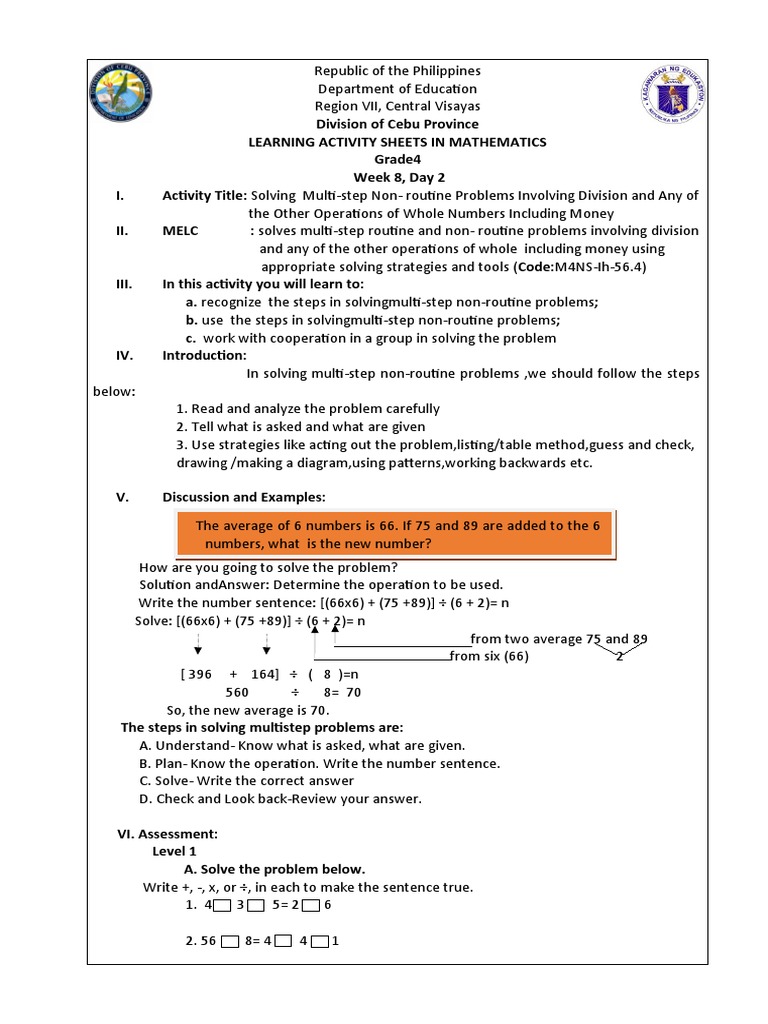 COMPETENCY 15 WK8 Day2 | PDF | Teaching Mathematics