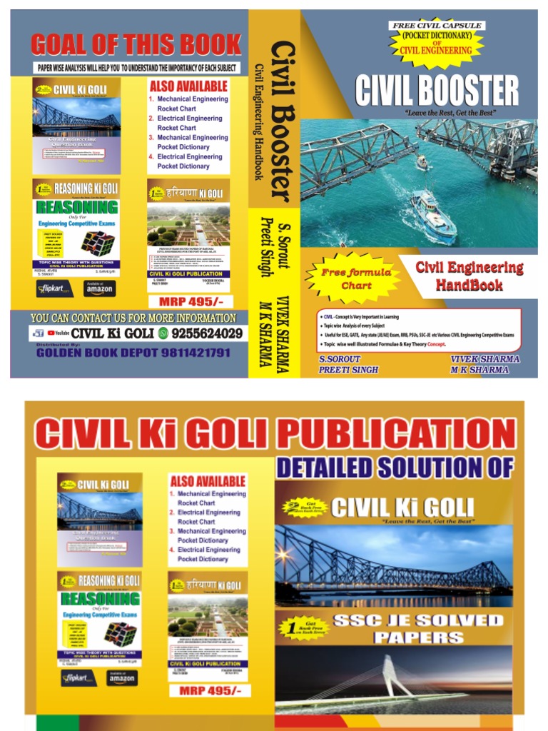 Civil Engineering Study Materials Guide | PDF