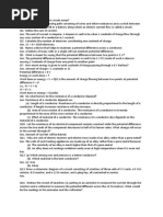 Practice Unit Test Answers Grade 9 Electricity | PDF | Volt | Electric ...