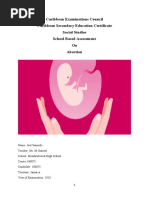 HSB-Guidelines-for-SBA (CSEC) | PDF | Educational Assessment | Data