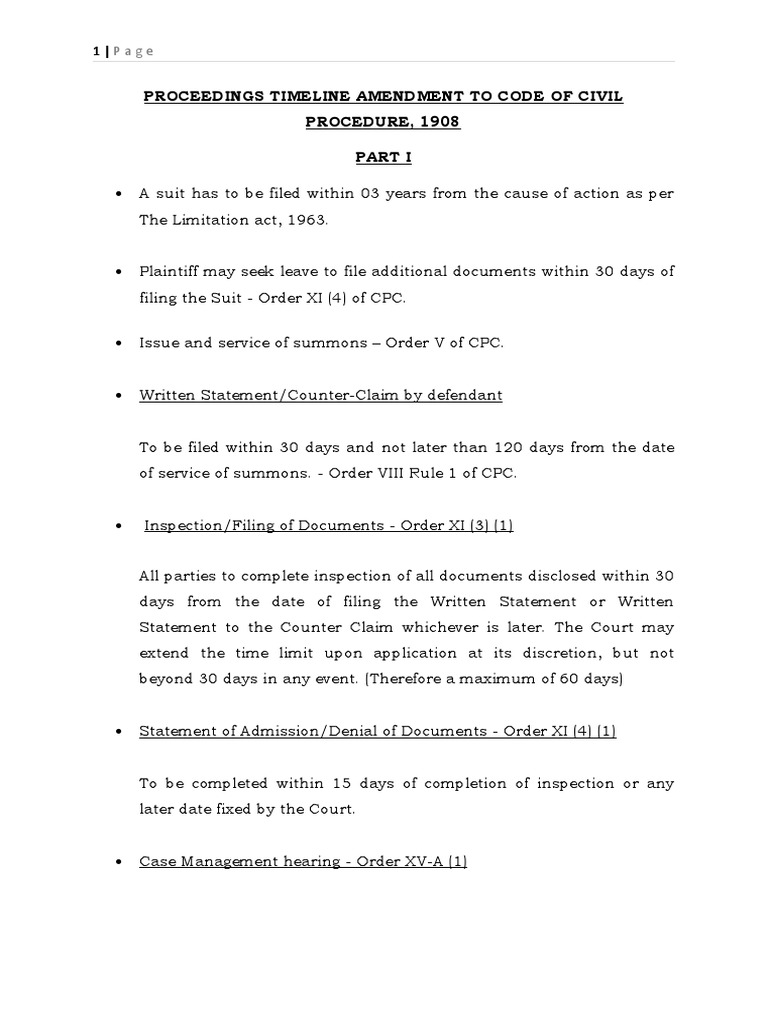 Commercial Suit Court Procedure | PDF | Lawsuit | Judgment (Law)