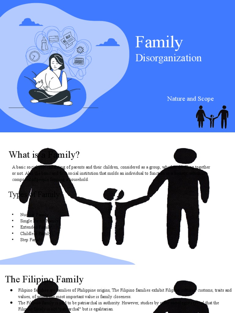 Family Disorganization Report | PDF | Legitimacy (Family Law) | Family