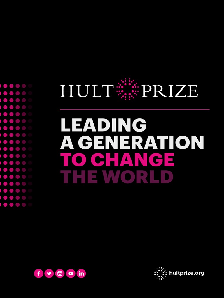 2018 Hult Prize Brochure | PDF | Economies | Business