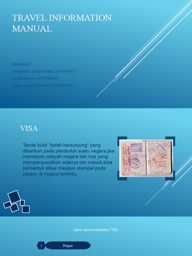 Visa Pdf