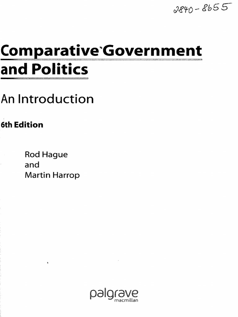 Comparative Government and Politics: An Introduction | PDF ...
