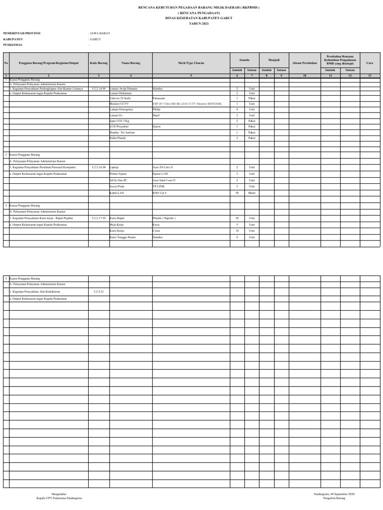 Conto Format RKBMD | PDF