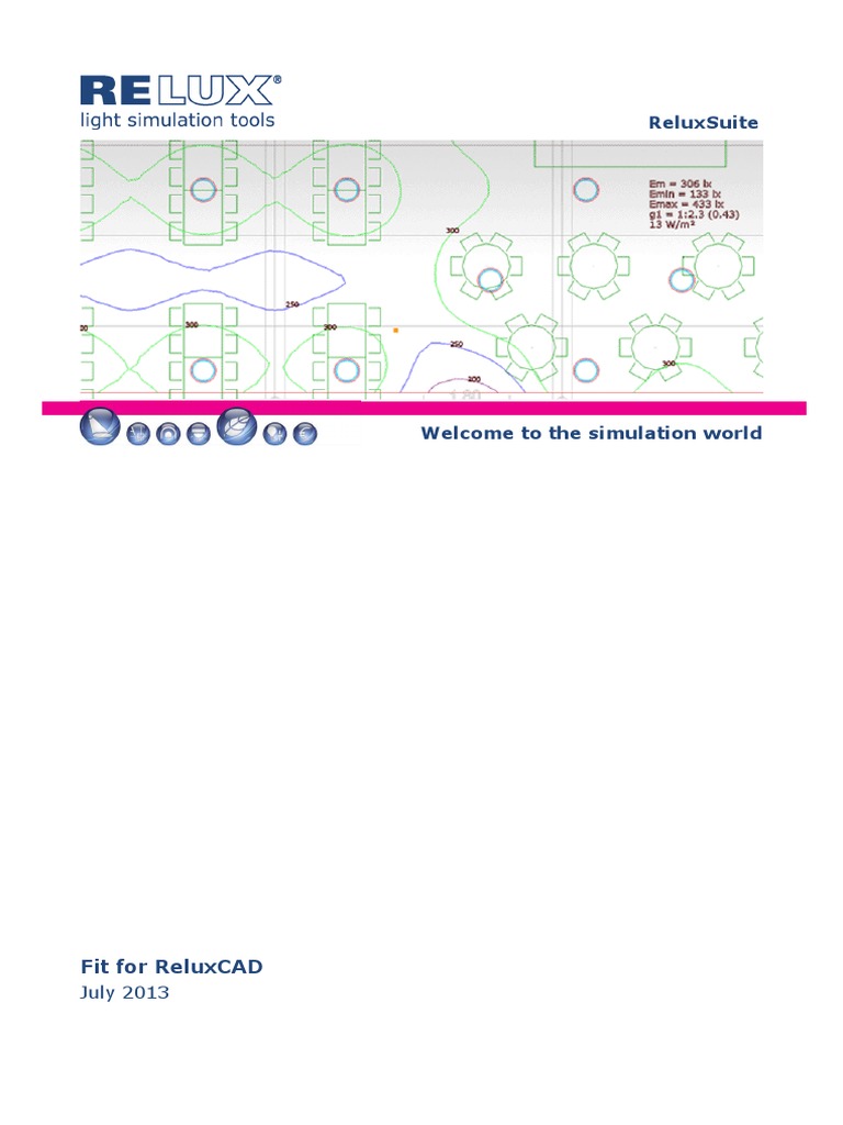 Reluxsuite: Fit For Reluxcad | PDF | Auto Cad | Button (Computing)