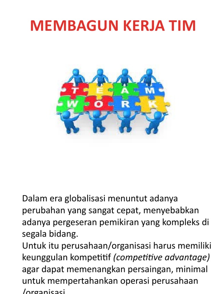 Membangun Kerjasama Tim | PDF | Karier & Perkembangan