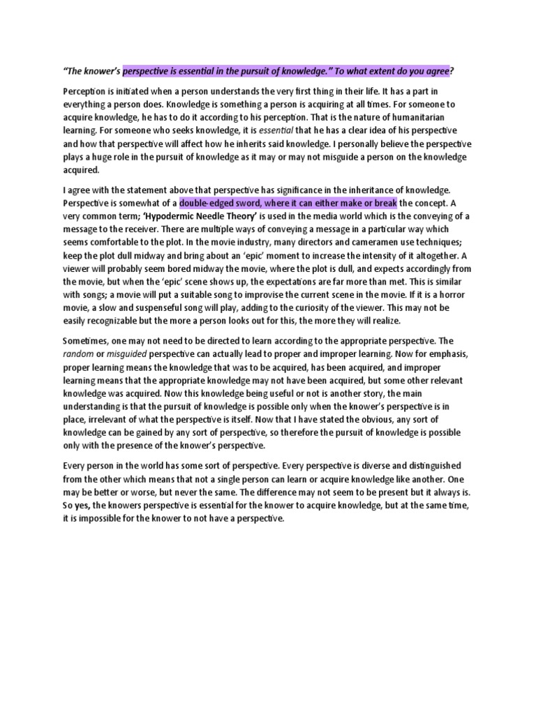 600 Words Essay | Download Free PDF | Human Nature | Knowledge