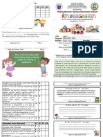 ECCD Checklist KINDERGARTEN | PDF