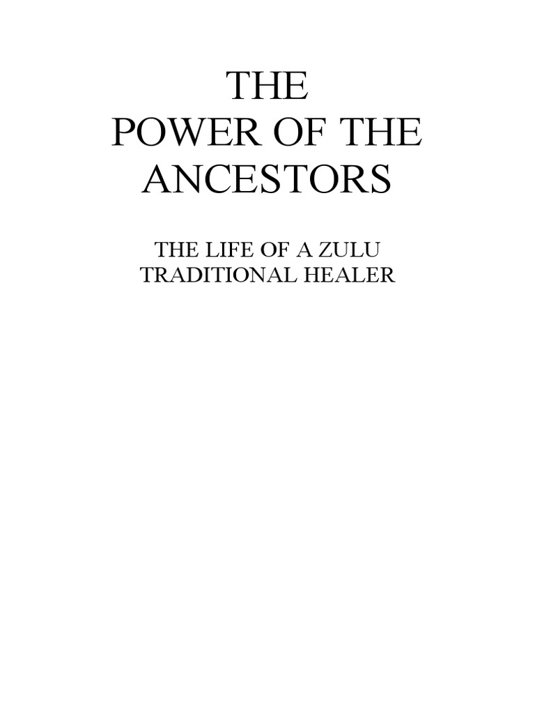 The Power of The Ancestors First Edition | PDF | Faith Healing | Witchcraft