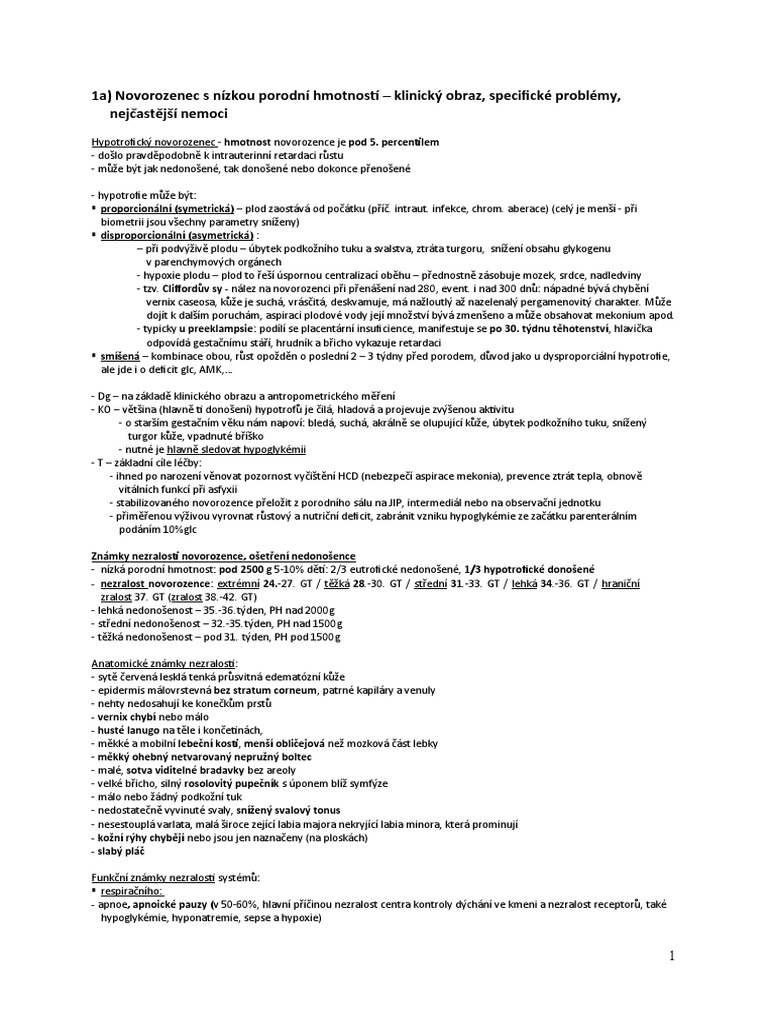 250 Neonatologie | PDF