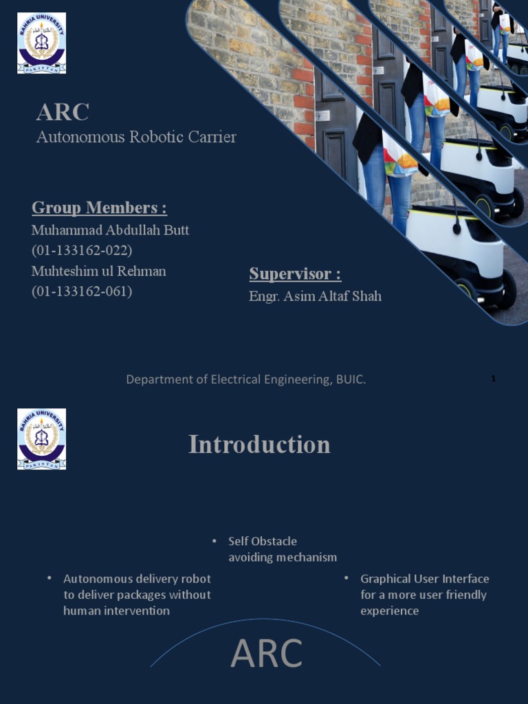 FYP Proposal Presentation Final | PDF | Lidar | Robot