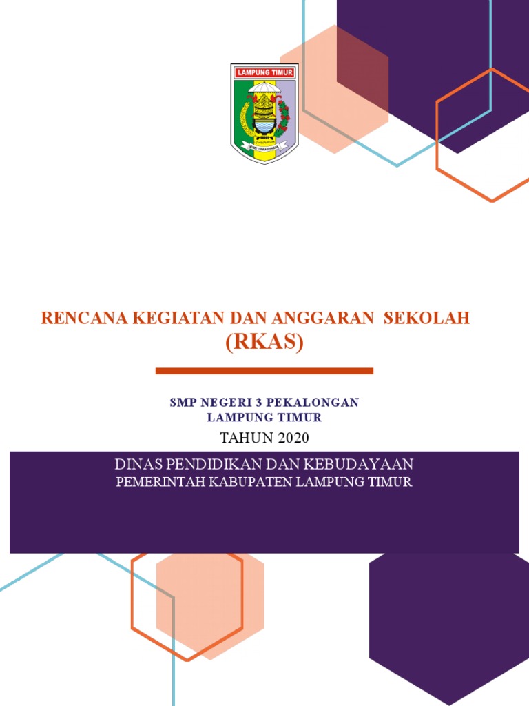 (RKAS) : Rencana Kegiatan Dan Anggaran Sekolah | PDF | Written ...