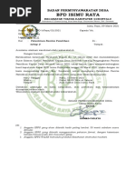 Contoh SK Panitia Hut Ri | PDF