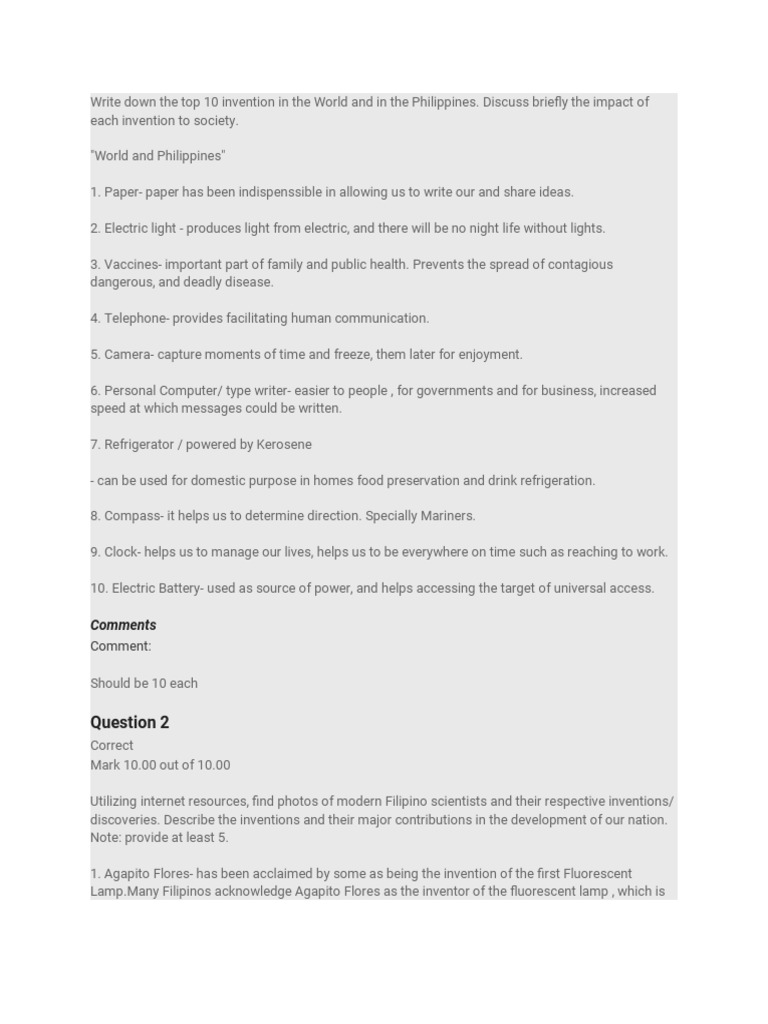 Unit 1 STS | PDF | Invention | Science