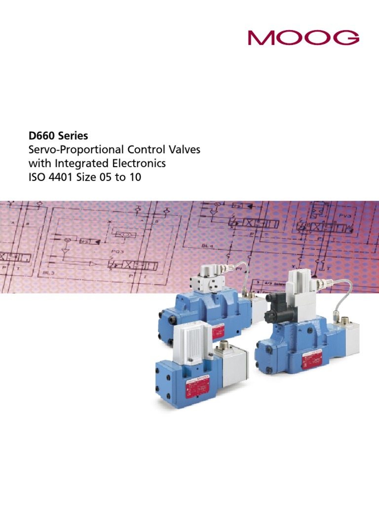 D660 Series: Servo-Proportional Control Valves With Integrated ...